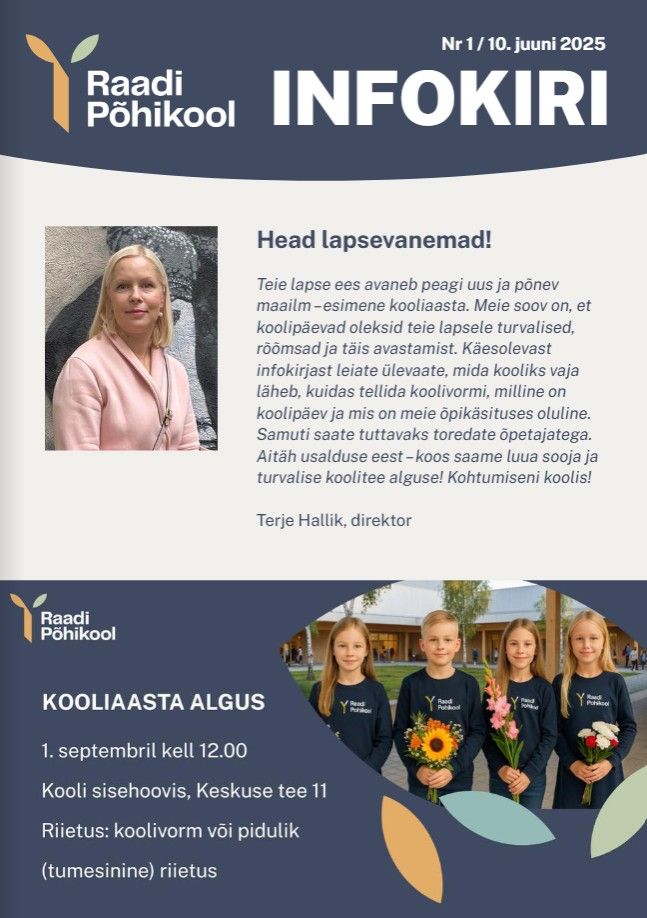 Uus lapsekeskne hariduskeskus Raadil - Raadi Põhikool